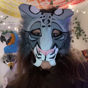 Saber Tooth Mask - Etsy