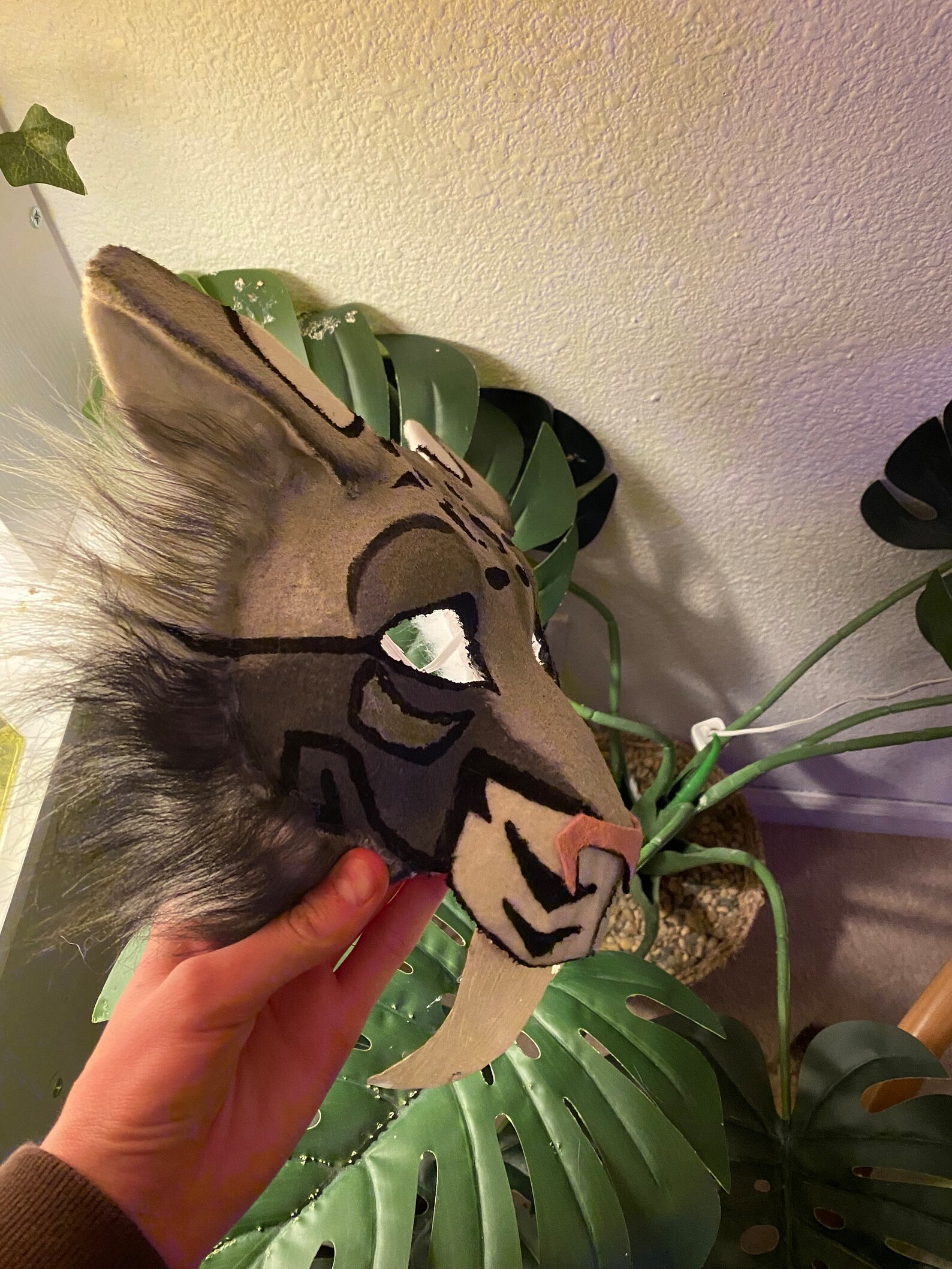 Saber Tooth Mask - Etsy