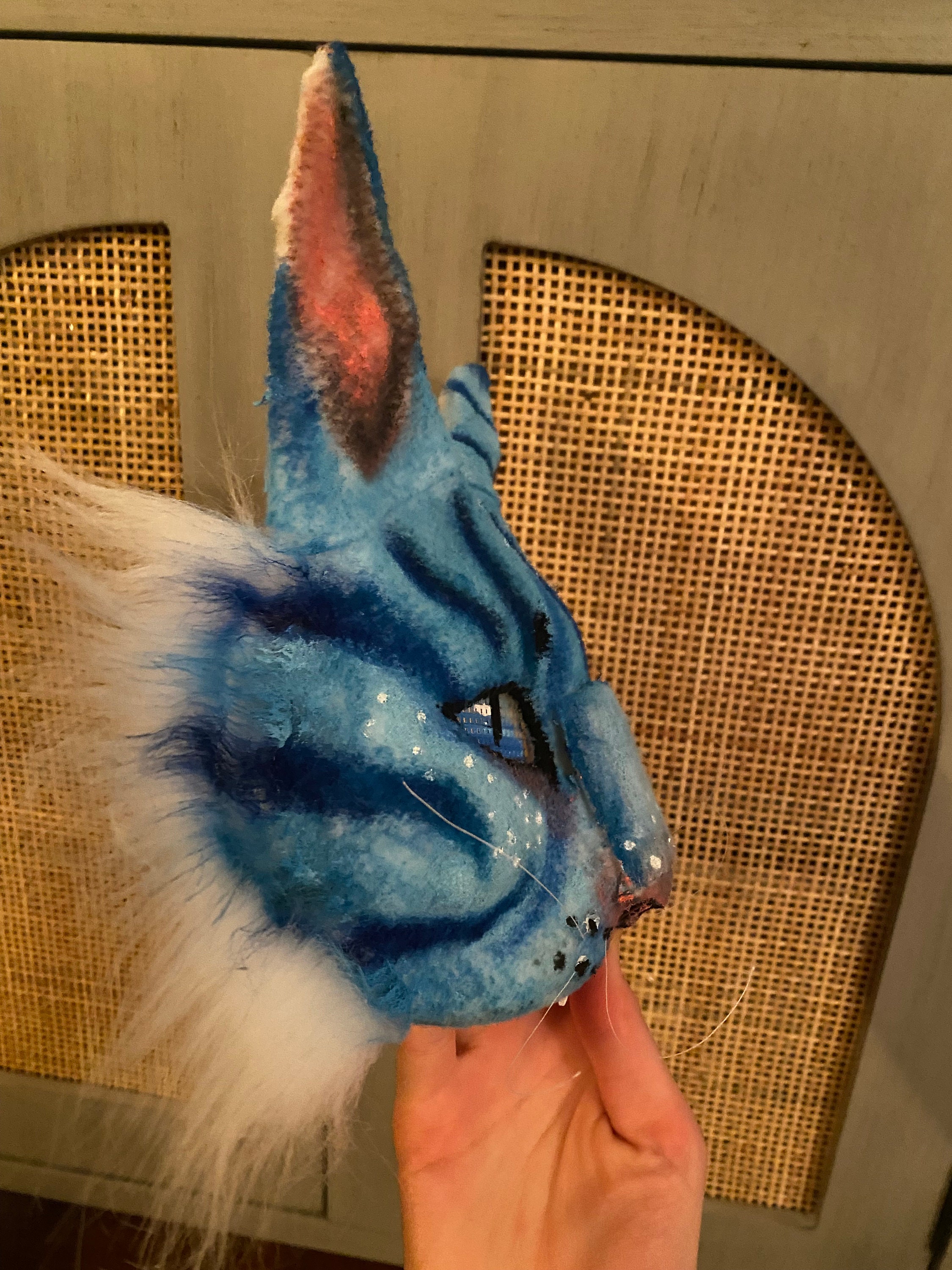 Avatar Cat Mask - Etsy