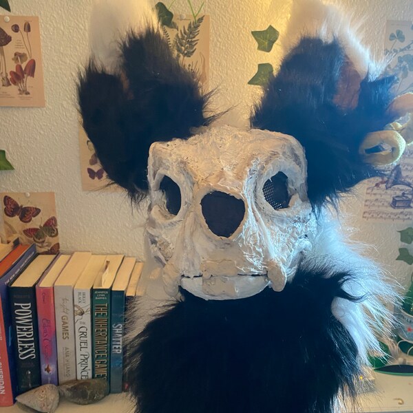 Skull Dog Mask - Etsy
