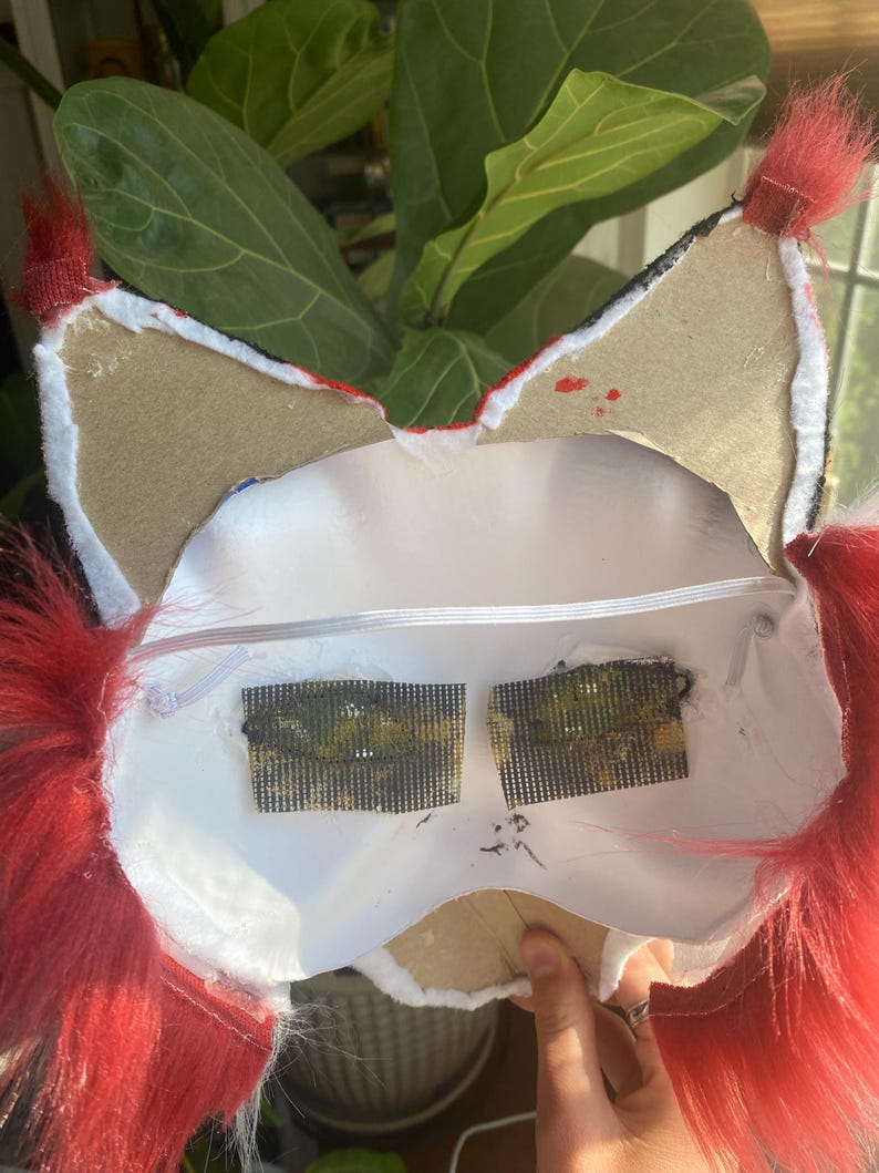 Red Fox Mask - Etsy