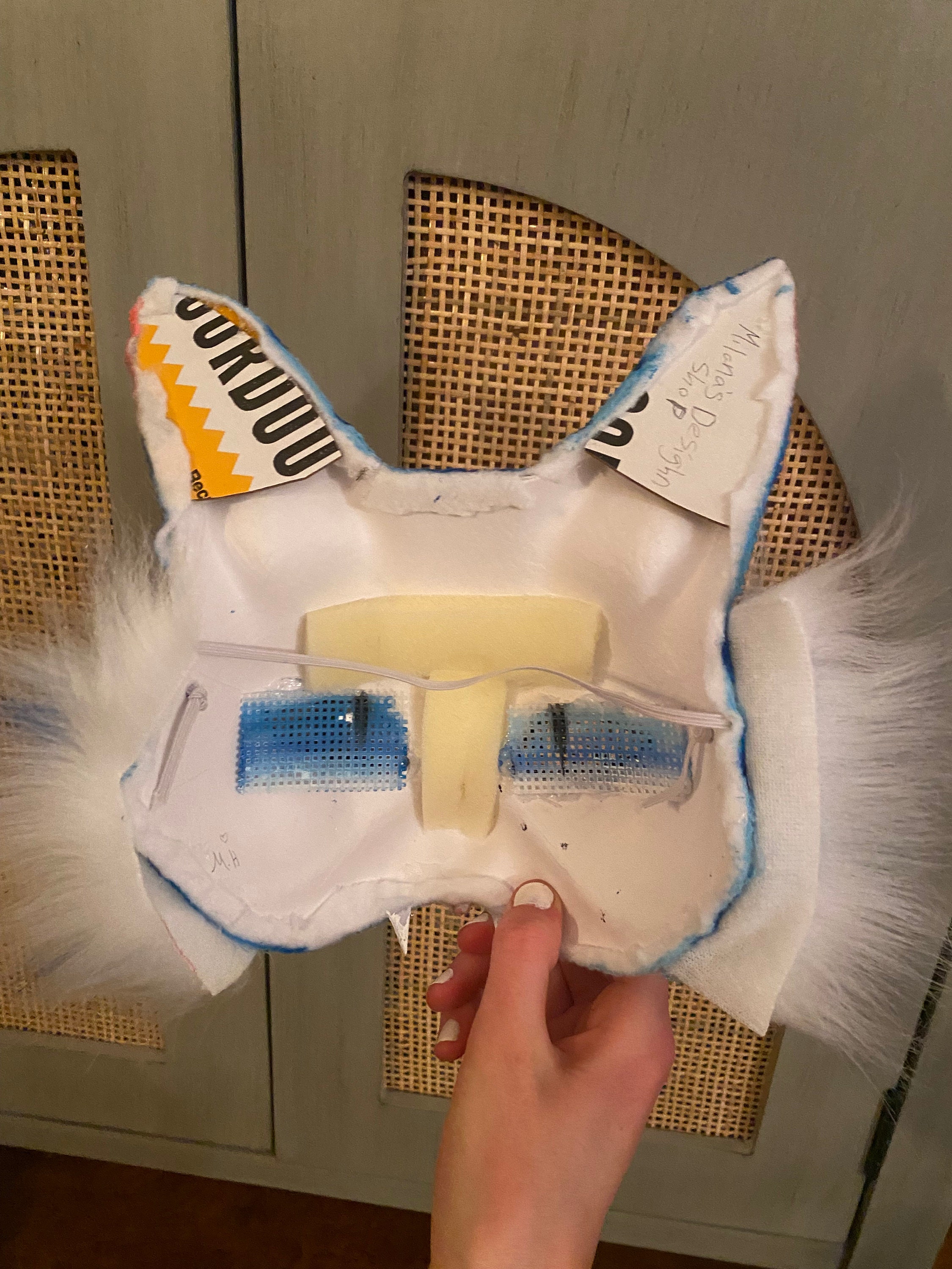 Avatar Cat Mask - Etsy