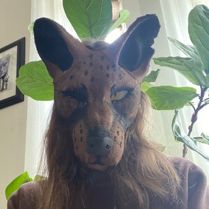 Hyena mask - Etsy
