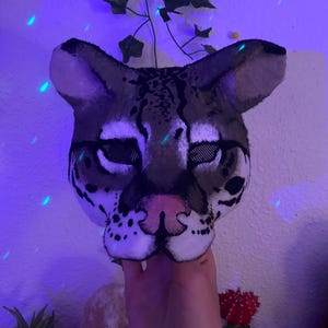 Ocelot Mask - Etsy
