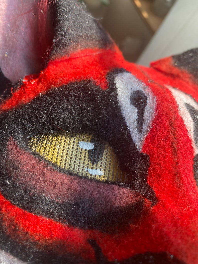 Red Fox Mask - Etsy