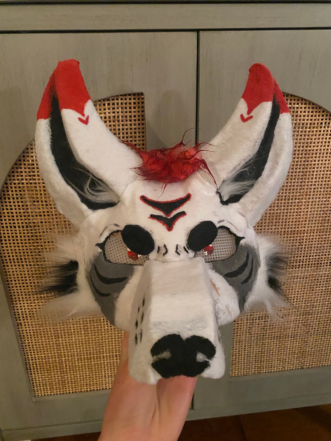 Wolf Mask - Etsy