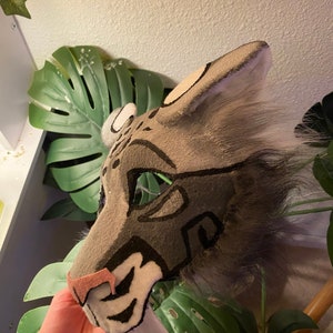 Saber Tooth Mask - Etsy