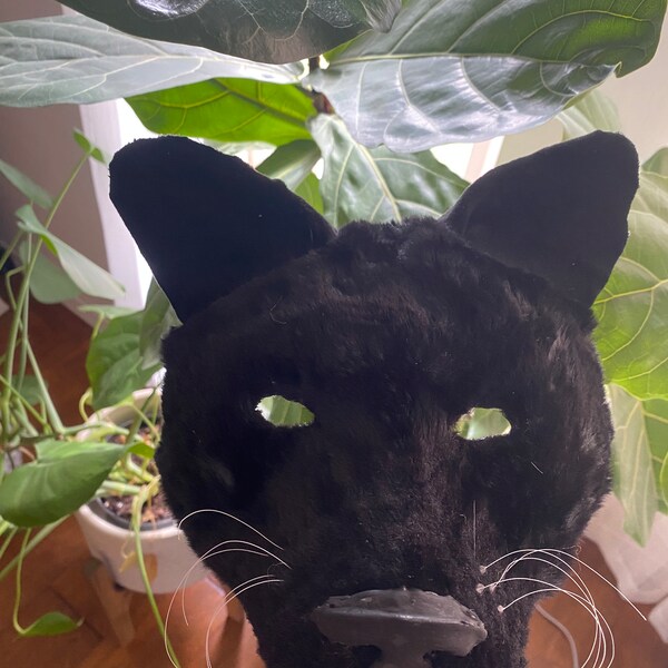 Black Panther Therian Masks - Etsy