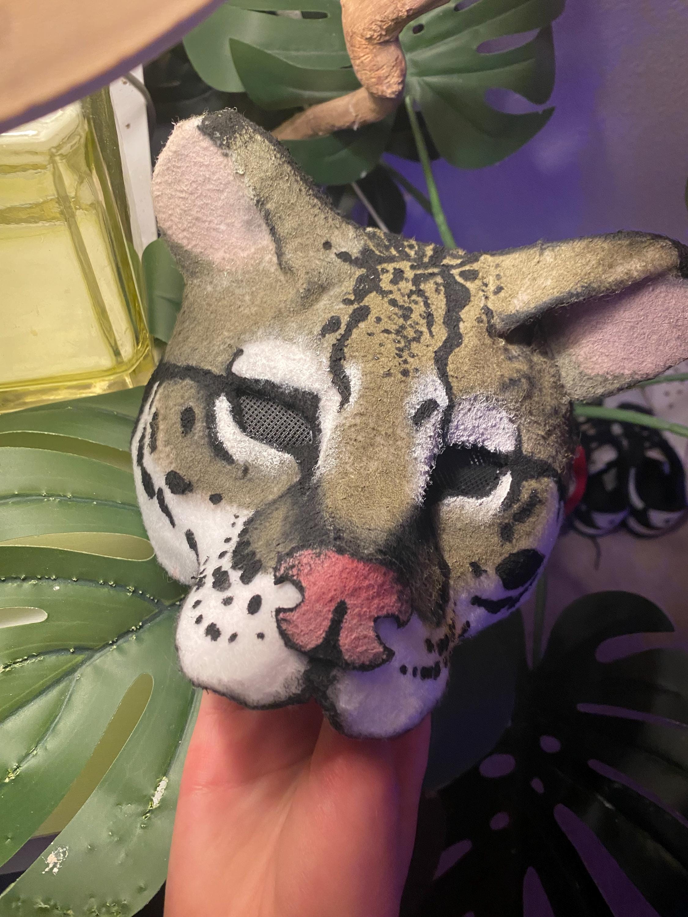 Ocelot Mask - Etsy