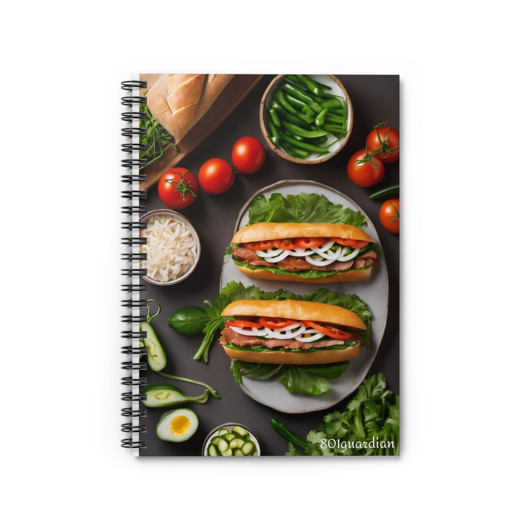 Banh Mi Notebook Banh Mi Handbook Bread Notebook Handbook - Etsy