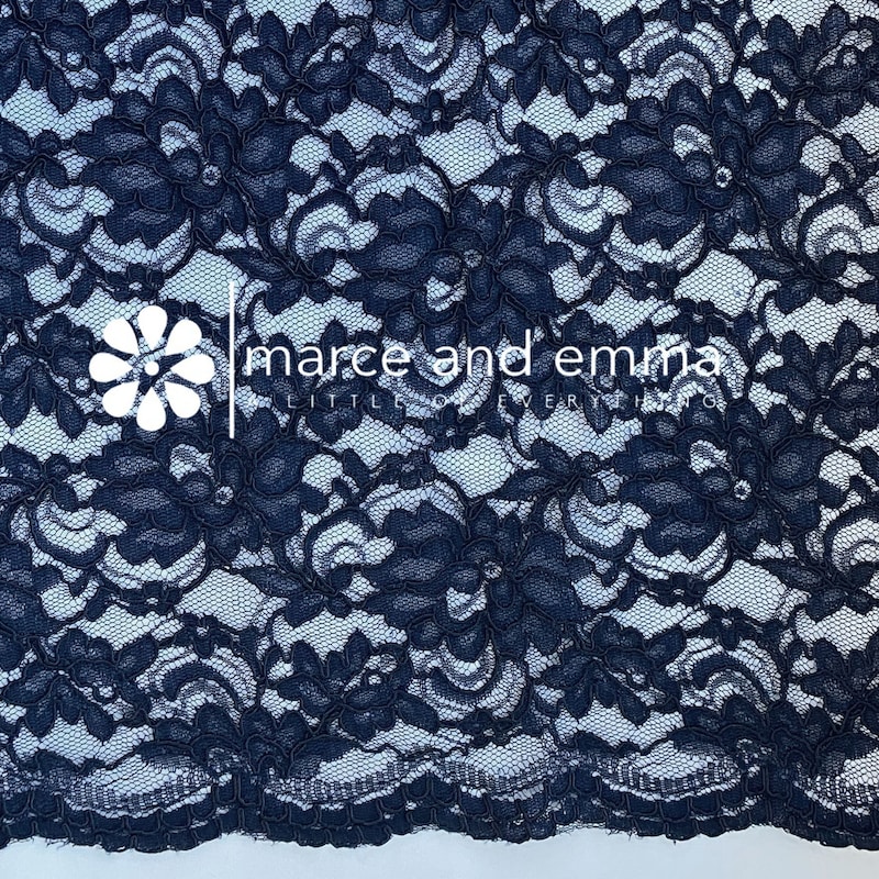 Navy Fabric - Etsy
