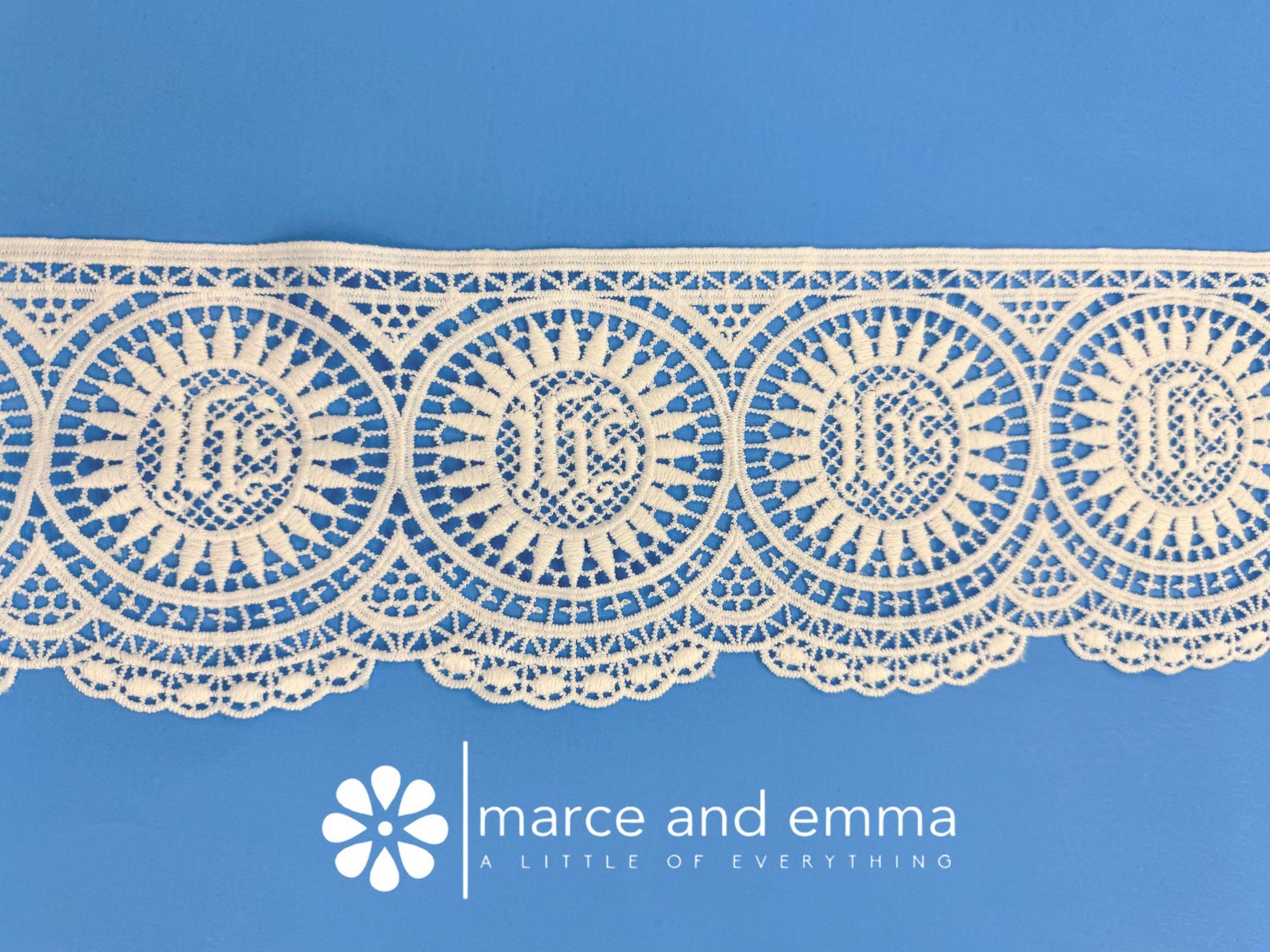 Liturgical Lace Trim With Cross Catholic Altar Lace Décor Prayer Table ...
