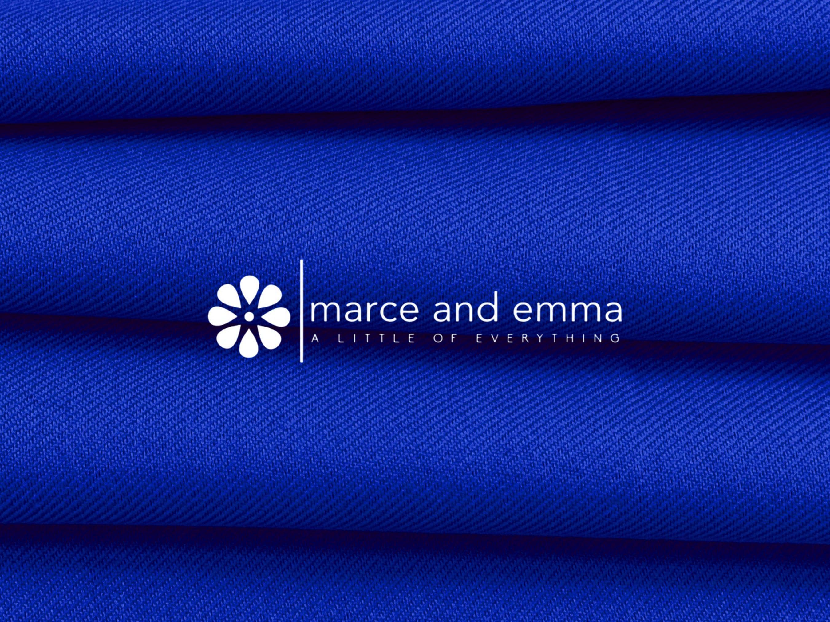 Royal Blue Gabardine Fabric for Suit Polyester Gabardine by the Yard ...