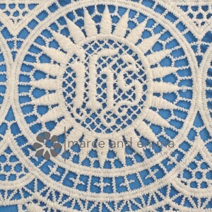 Liturgical Lace Trim With Cross Catholic Altar Lace Décor Prayer Table ...