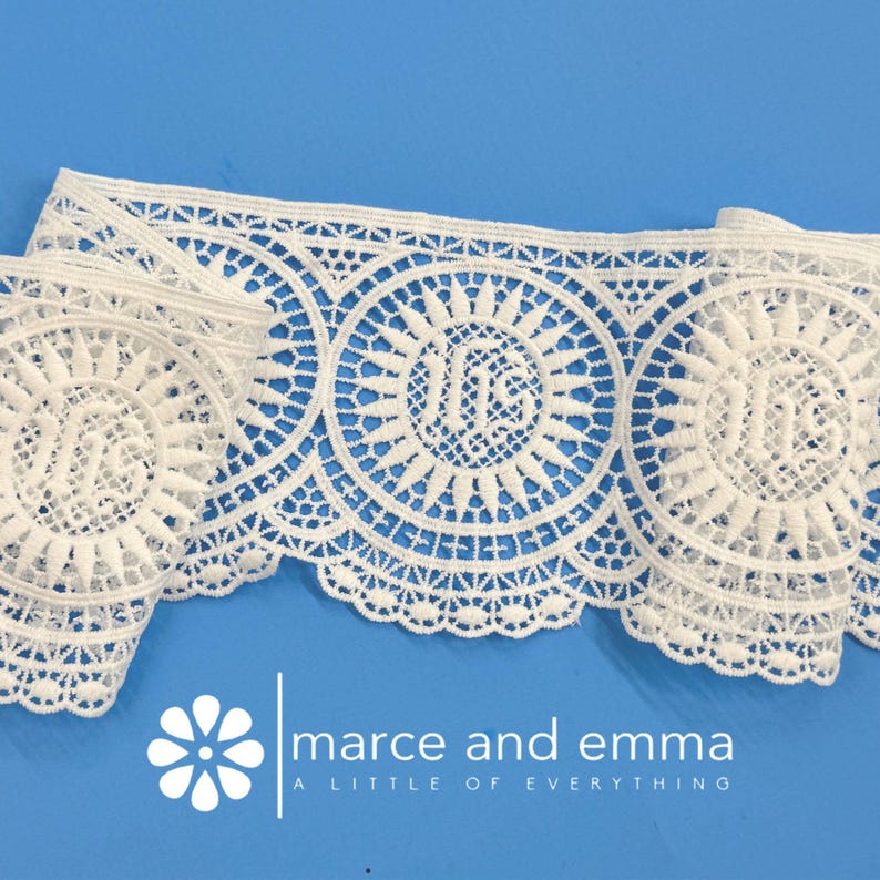 Liturgical Lace Trim With Cross Catholic Altar Lace Décor Prayer Table ...