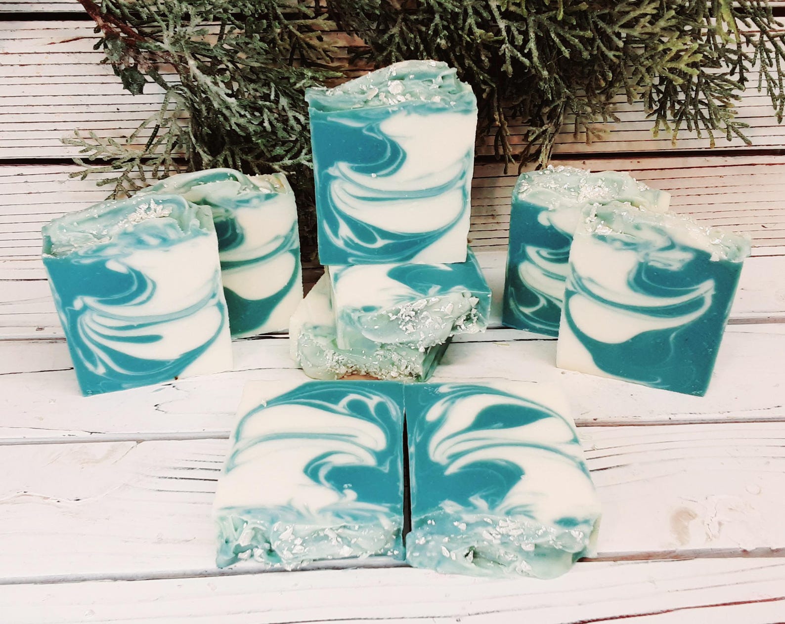 Evergreen Forest Soap Bars. Handmade Coldprocessed Soap Artisan Soap ...