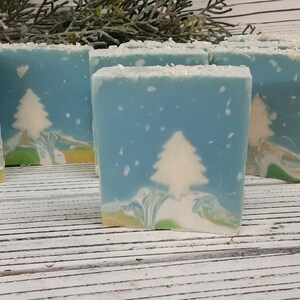 EVENING SNOW Soap Bars. Handmade Cold Processed Soap Artisan Soap ...