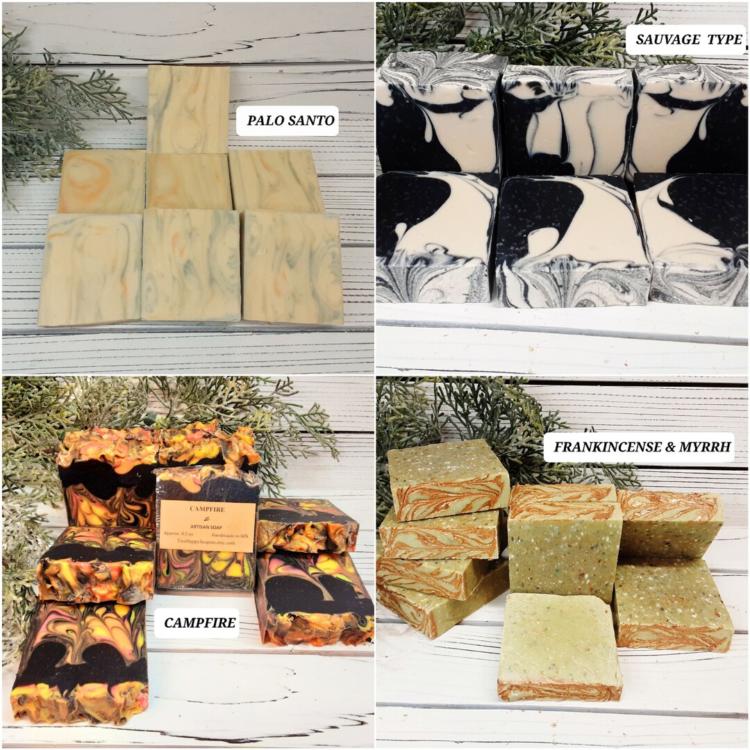Man's Natural Soap Collection. Handmade.coldprocessed, Artisan Soap for ...