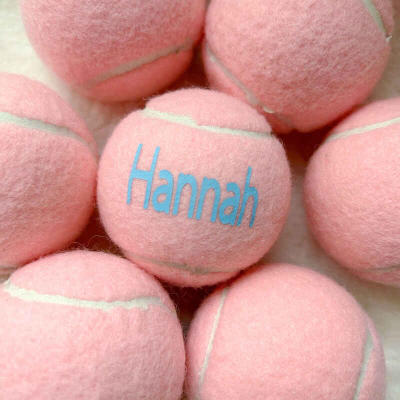 Pink Tennis Balls - Etsy