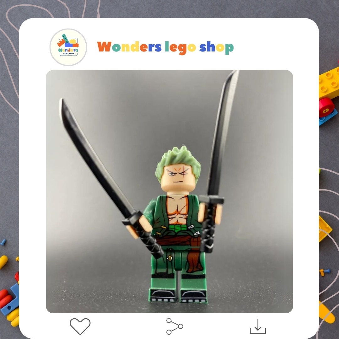 Roronoa Zoro Mini Figure: A Must-have for One Piece Fans and - Etsy