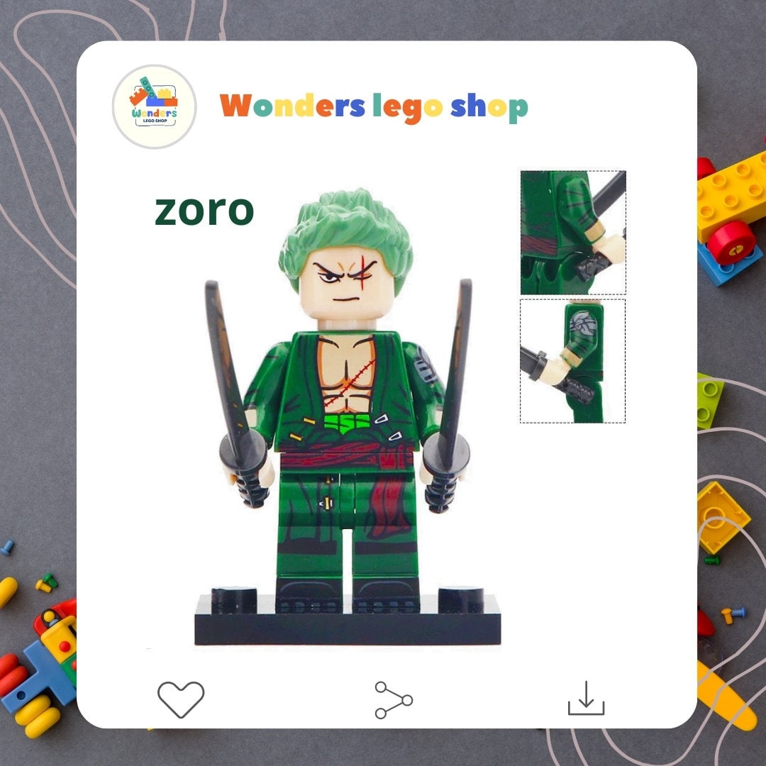Roronoa Zoro Mini Figure: A Must-have for One Piece Fans and - Etsy