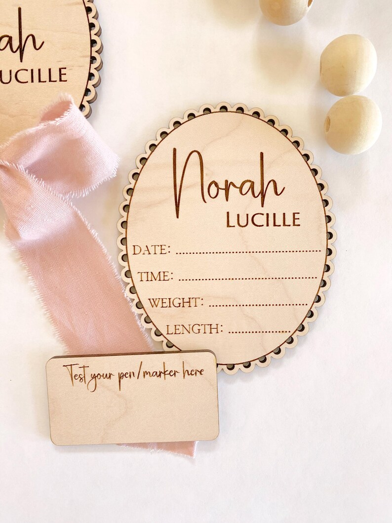 Baby Name Sign, Birth Stats Sign, Baby Name Announcement, Hospital Name ...