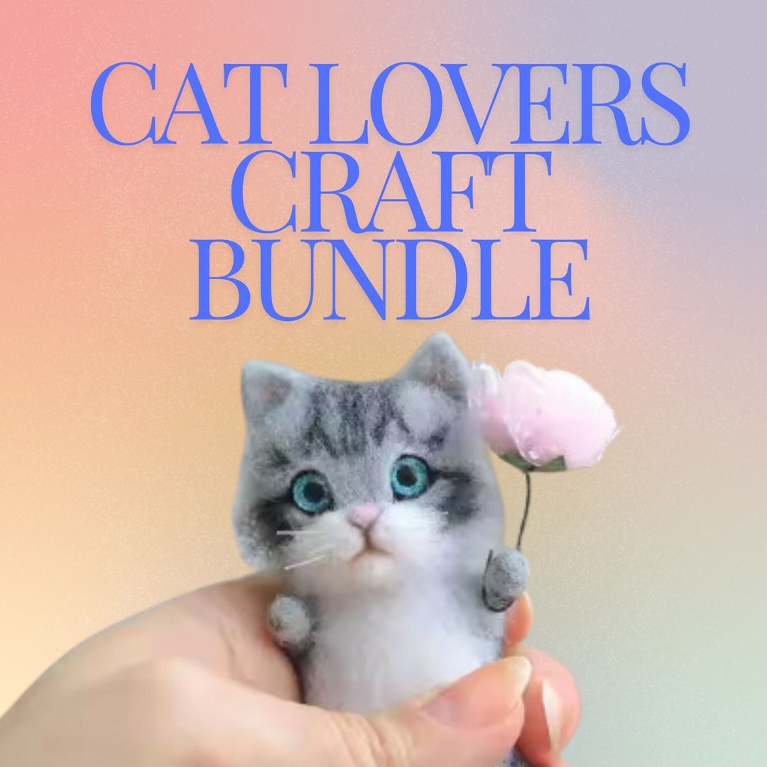 Ultimate Cat Craft Kit Fun Projects for Cat Enthusiasts Including Cross ...