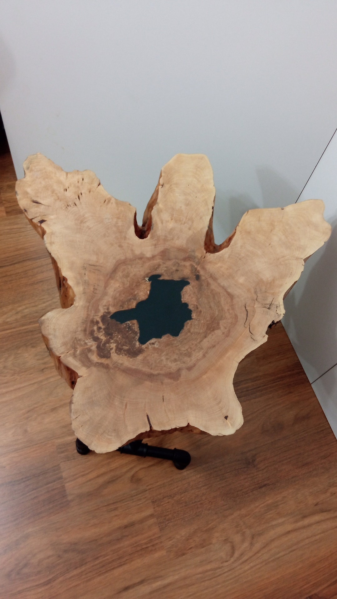 Original Table Design With a Dinosaur Paw Print - Etsy
