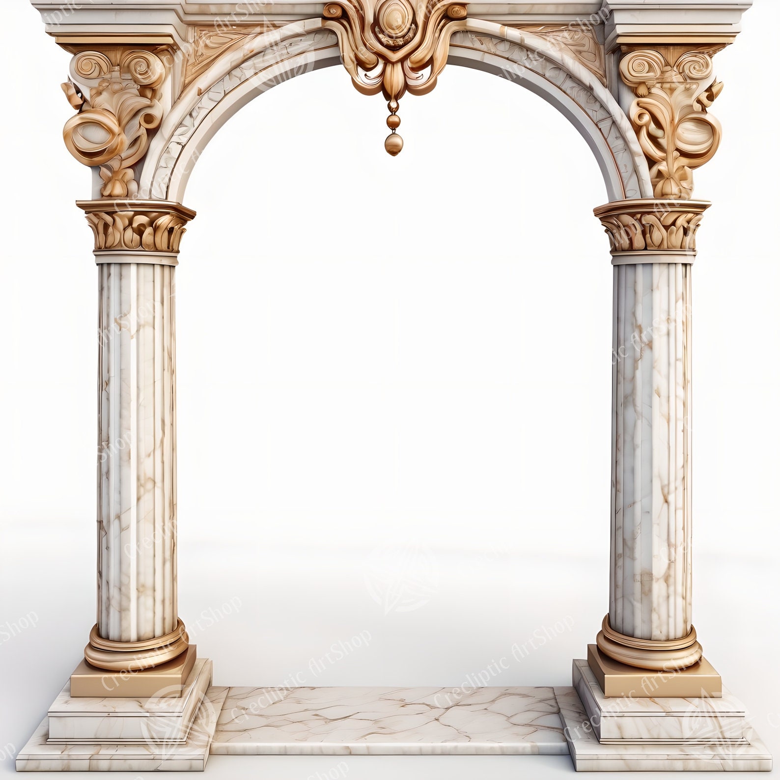 8 Digital Marble Arch Patterns Set 2 - Etsy