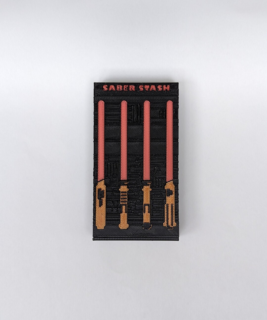 Saber Stash - Dark Side Edition | 3D Printed Star Wars Stash Box - Etsy