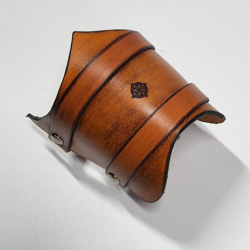 Leather Wrist Cuff - Etsy