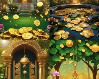 Money Abundance Activations Elephant Poster Wealth Frequency Law of ...