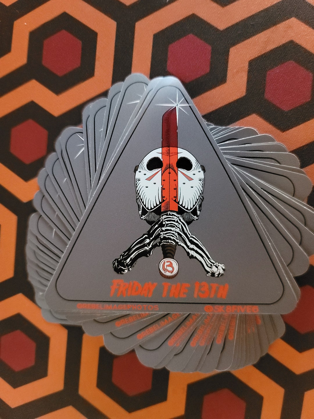 Mask & Machete Sticker - Etsy