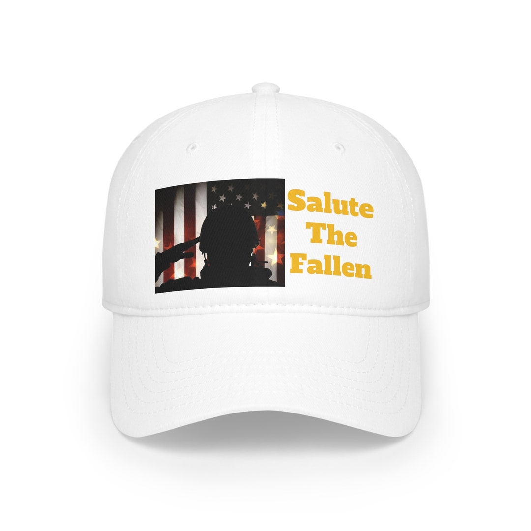 Salute the Fallen Baseball Cap - Etsy