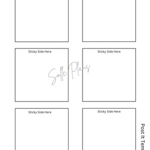Weekly Sticky Notes: Receipt, to Do, Printable - Etsy