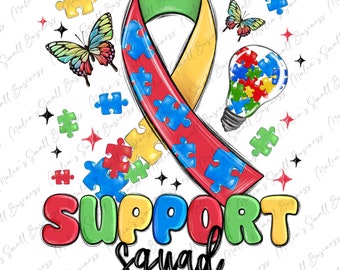 Autism Fight Boxing Gloves Png Sublimation Design Download, Autism ...