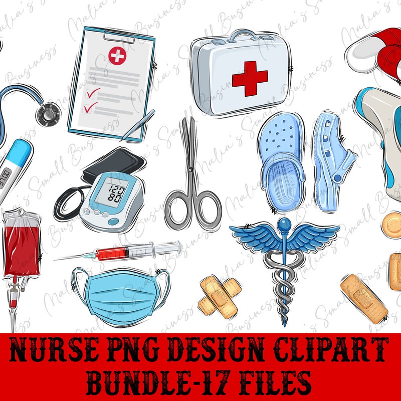 Nurse Clipart - Etsy