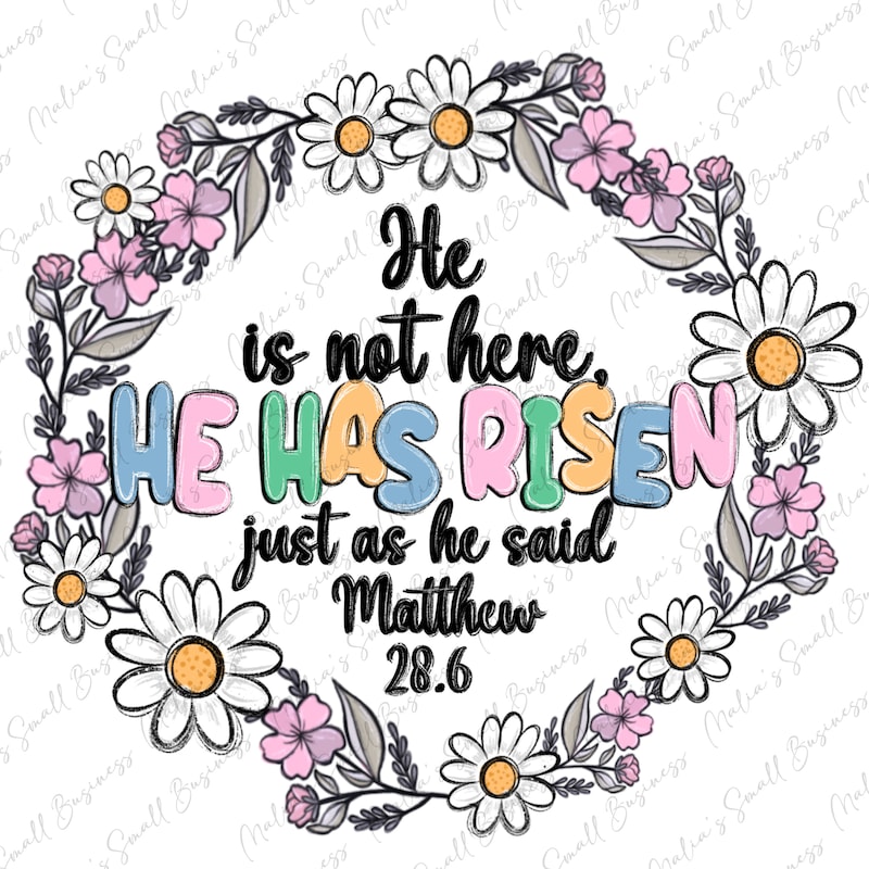 He Has Risen - Etsy