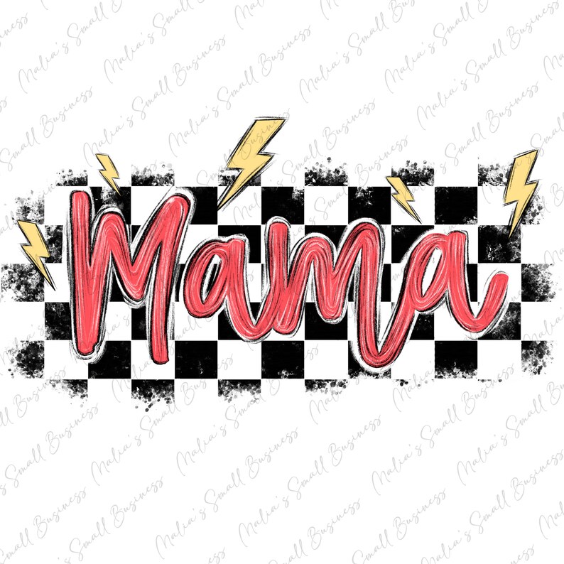 Checkered Mama Png Sublimation Design Download, Mother's Day Png, Mama ...