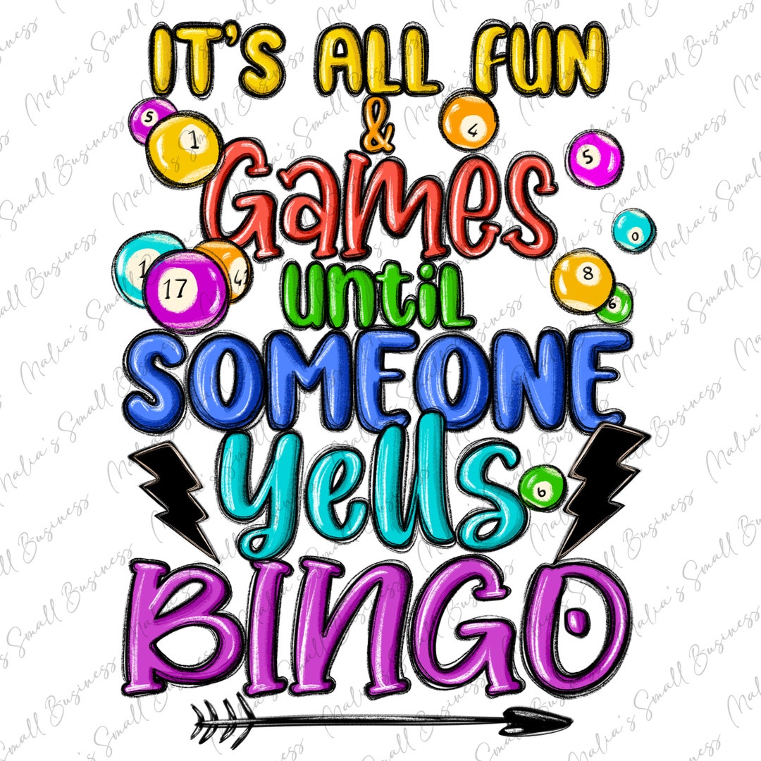 Bingo Png Sublimation Design Download, Bingo Game Png, Bingo Balls Png ...