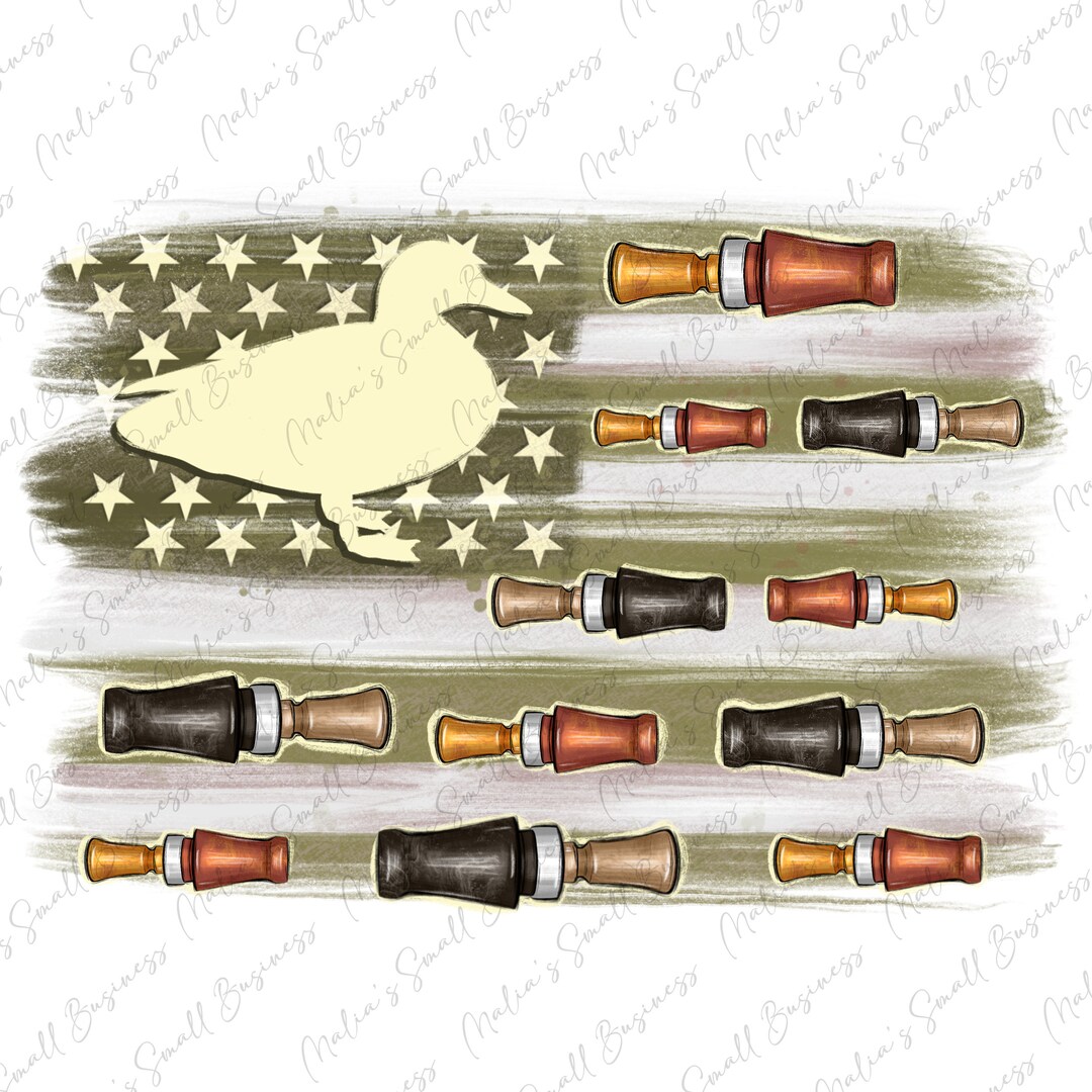 Duck Hunter Flag Png Sublimation Design Download, Duck Png, Mallard ...