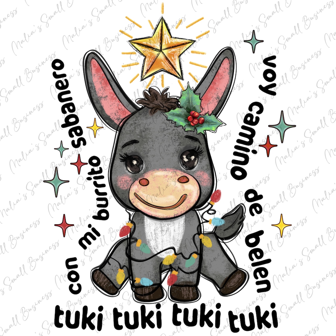 Mi Burrito Sabanero Mexican Png, Feliz Navidad Png, Merry Christmas Png ...