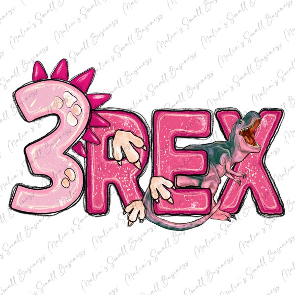 Three Rex Svg - Etsy