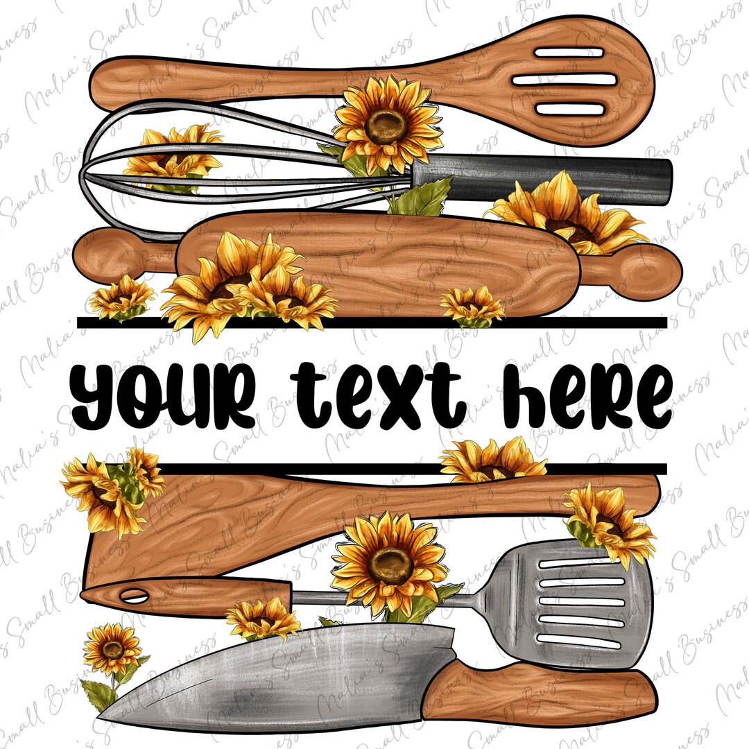 Personalized Kitchen Tools Png Sublimation Design Download, Kitchen Png ...