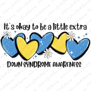 Down Syndrome Awareness Posters - Etsy