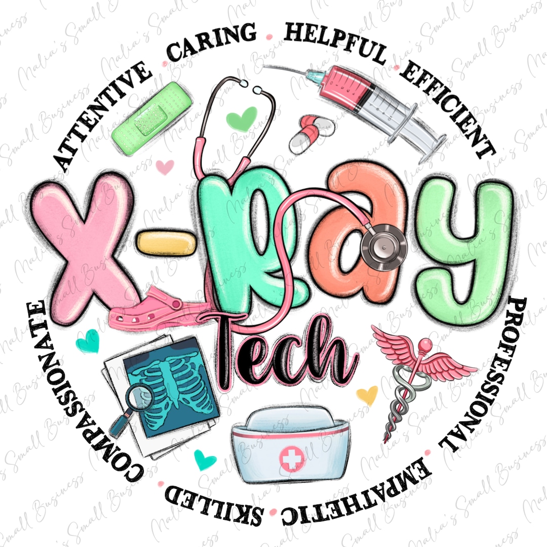 X-ray Tech Png Sublimation Design Download, Nurse Life Png, Nursing Png ...