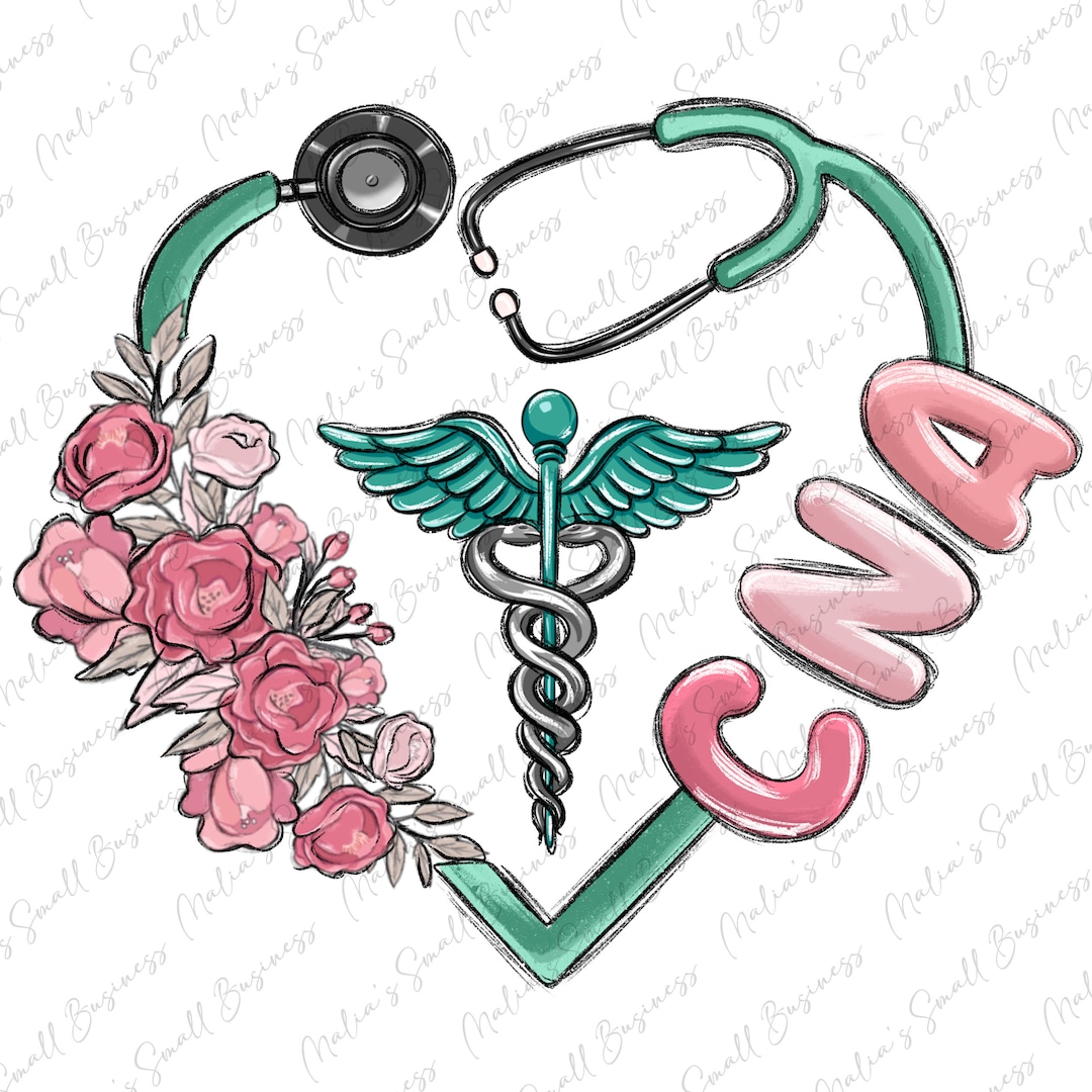 CNA Heart Png Sublimate Designs Download, Certified Nursing Assistant ...