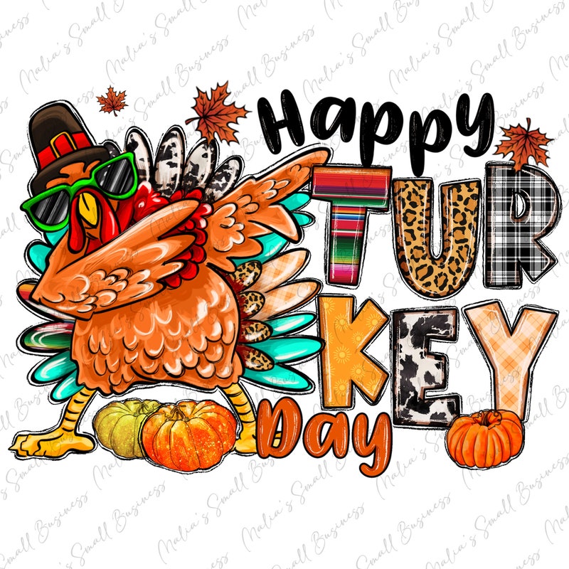 Happy Turkey Day Svg - Etsy