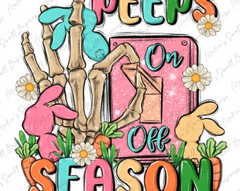 Treat All Peeps With Kindness Png Sublimation Design Download, Easter ...