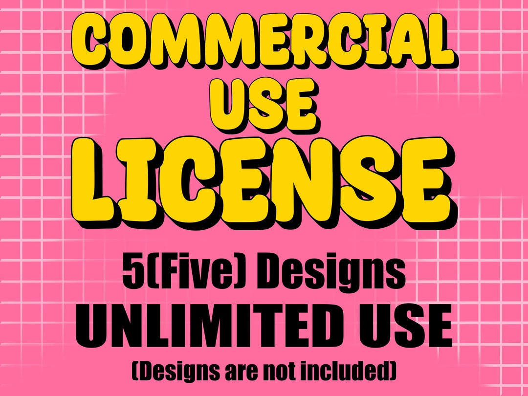 Commercial Use License for Small Businesses and Physical Products ...